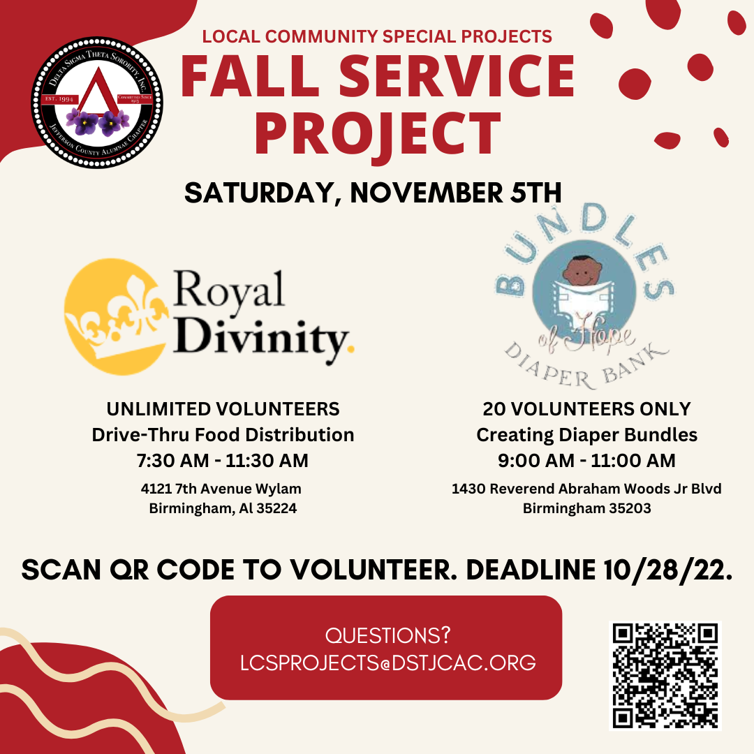 Jefferson County Alumnae Chapter || Delta Sigma Theta Sorority, Inc.